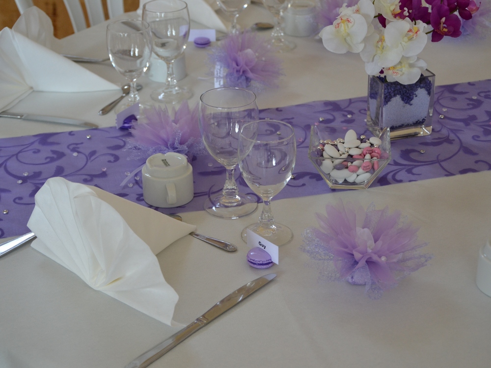 Mariage violet - Flo et Merveilles
